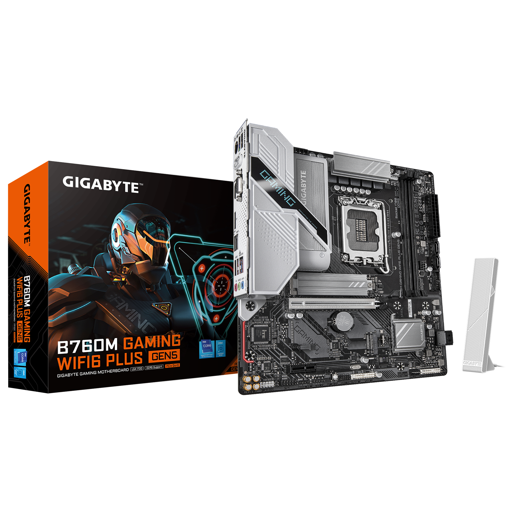 GIGABYTE B760M GAMING WIFI6 PLUS GEN5 Motherboard – Intel B760 Chipset ...