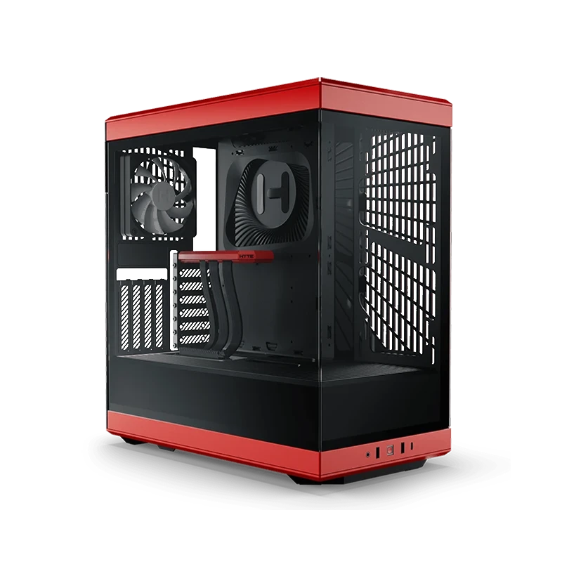 HYTE Y40 Mid Tower Black Red | PC Doctor