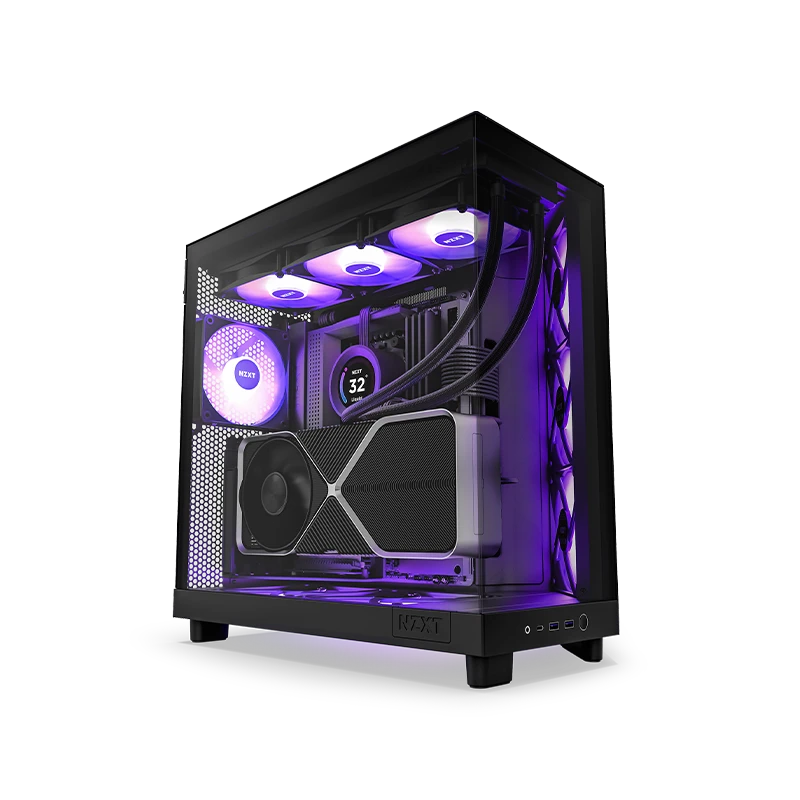 NZXT H6 Flow RGB ATX - Black | PC Doctor