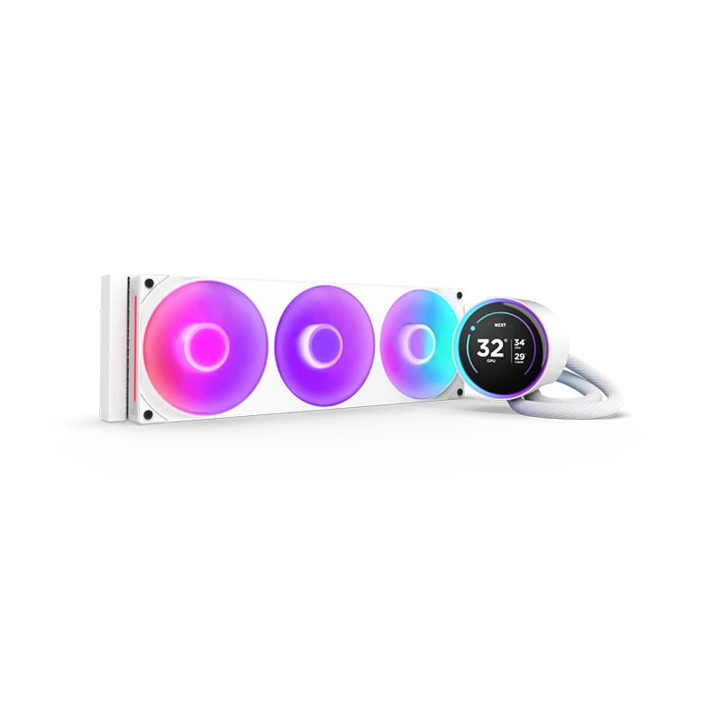 NZXT Kraken Elite 360 RGB AIO White 2024 | PC Doctor