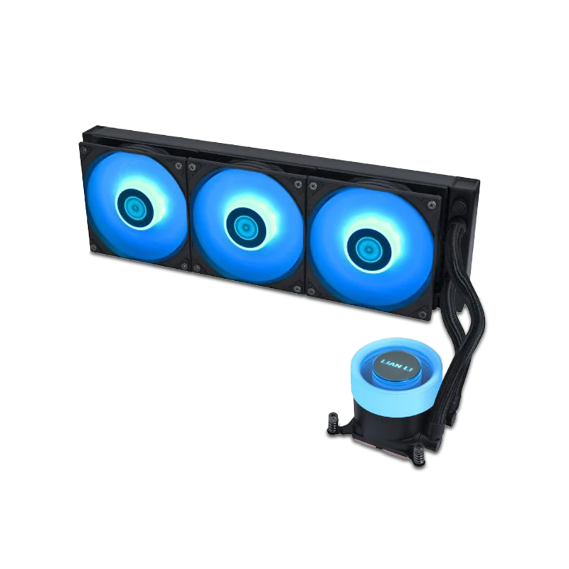 مبرد LIAN LI GA II Lite 360R أسود ARGB تبريد صامت | PCD طبيب الكمبيوتر