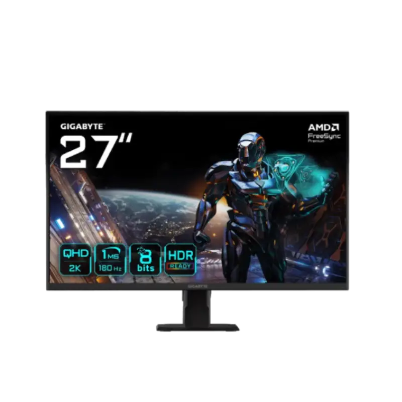 شاشة Gigabyte GS27Q - 27 بوصة، 2K، 180Hz، 1ms | PCD طبيب الكمبيوتر