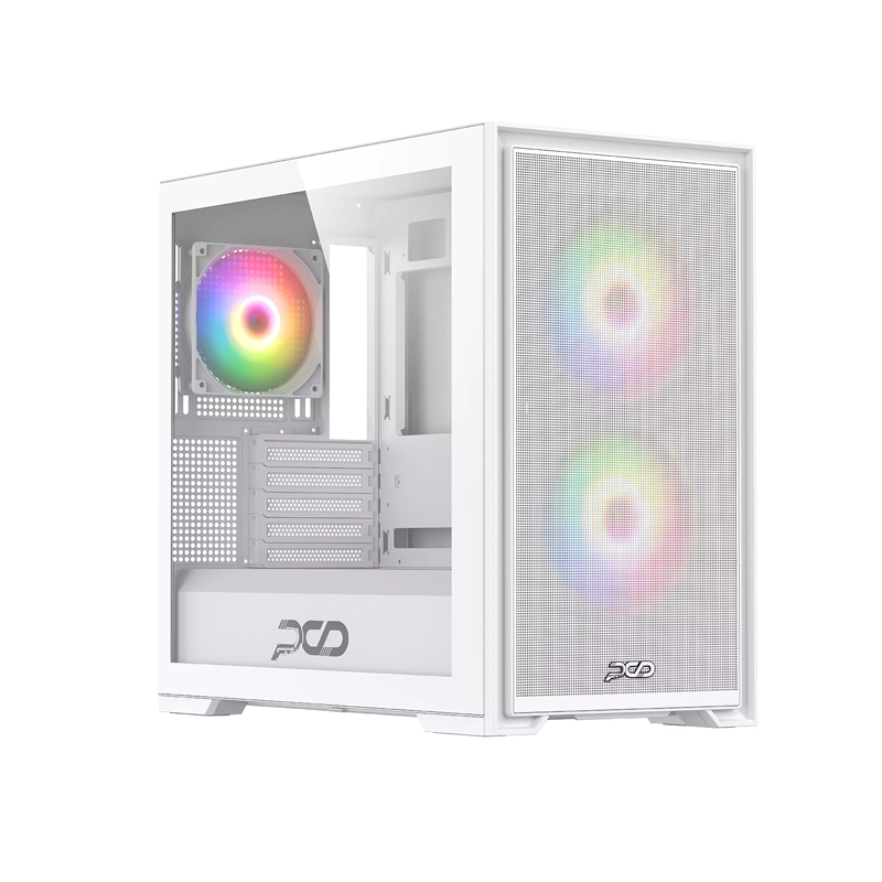 PCD Vanguard Mid-Tower - White | PC Doctor